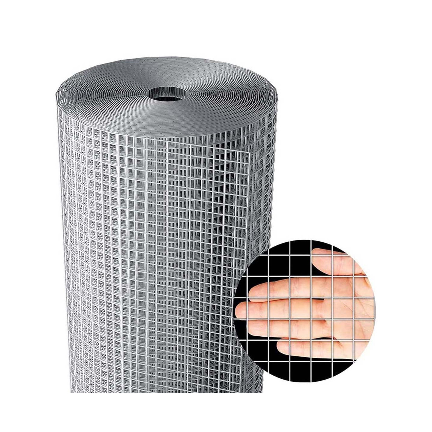 ELECTRO GALV WELDED MESH B/W 14G x 1" x 1.2 x 25 MTR