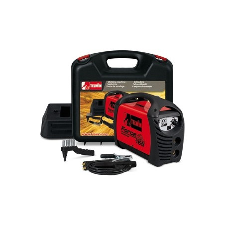 FORCE ENVERTER Italian welding machine 165AMP 230V ACX PLASTIC CARRY CASE
