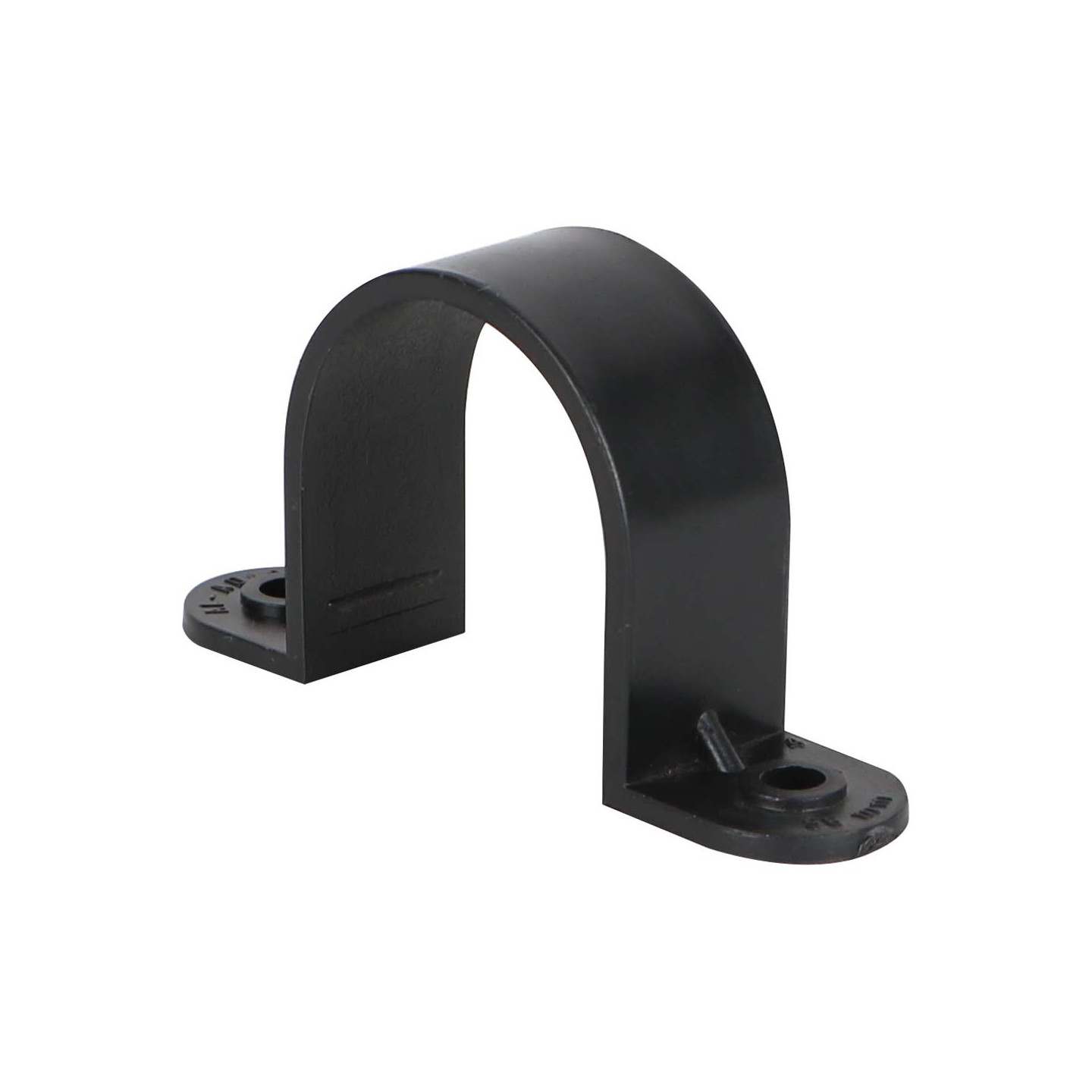 PVC PIPE CLIP BLACK 1.5"