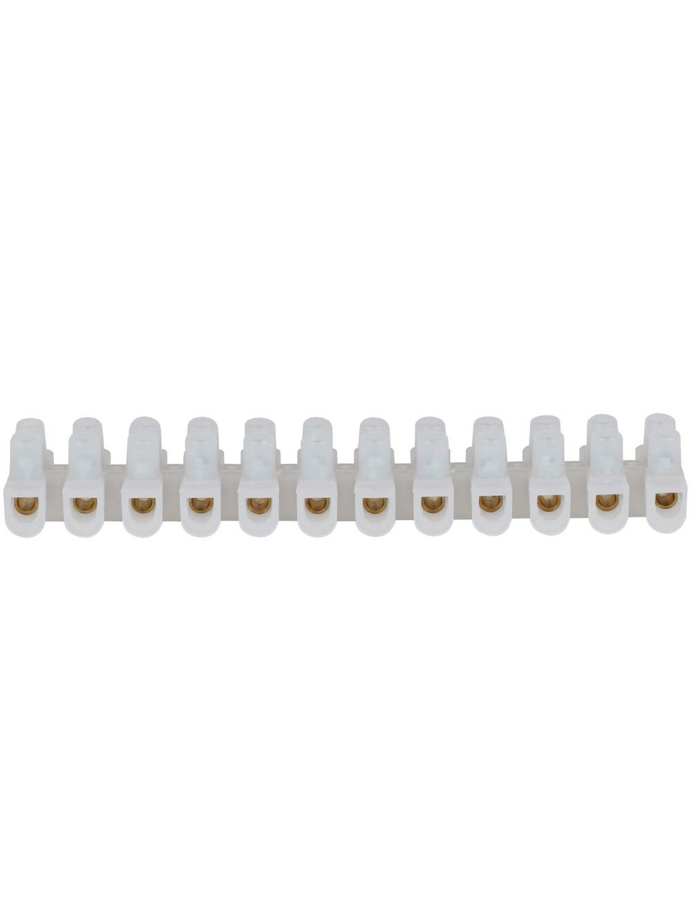 FLEXIBLE TERMINAL STRIPS 12-POLES 10 AMP
