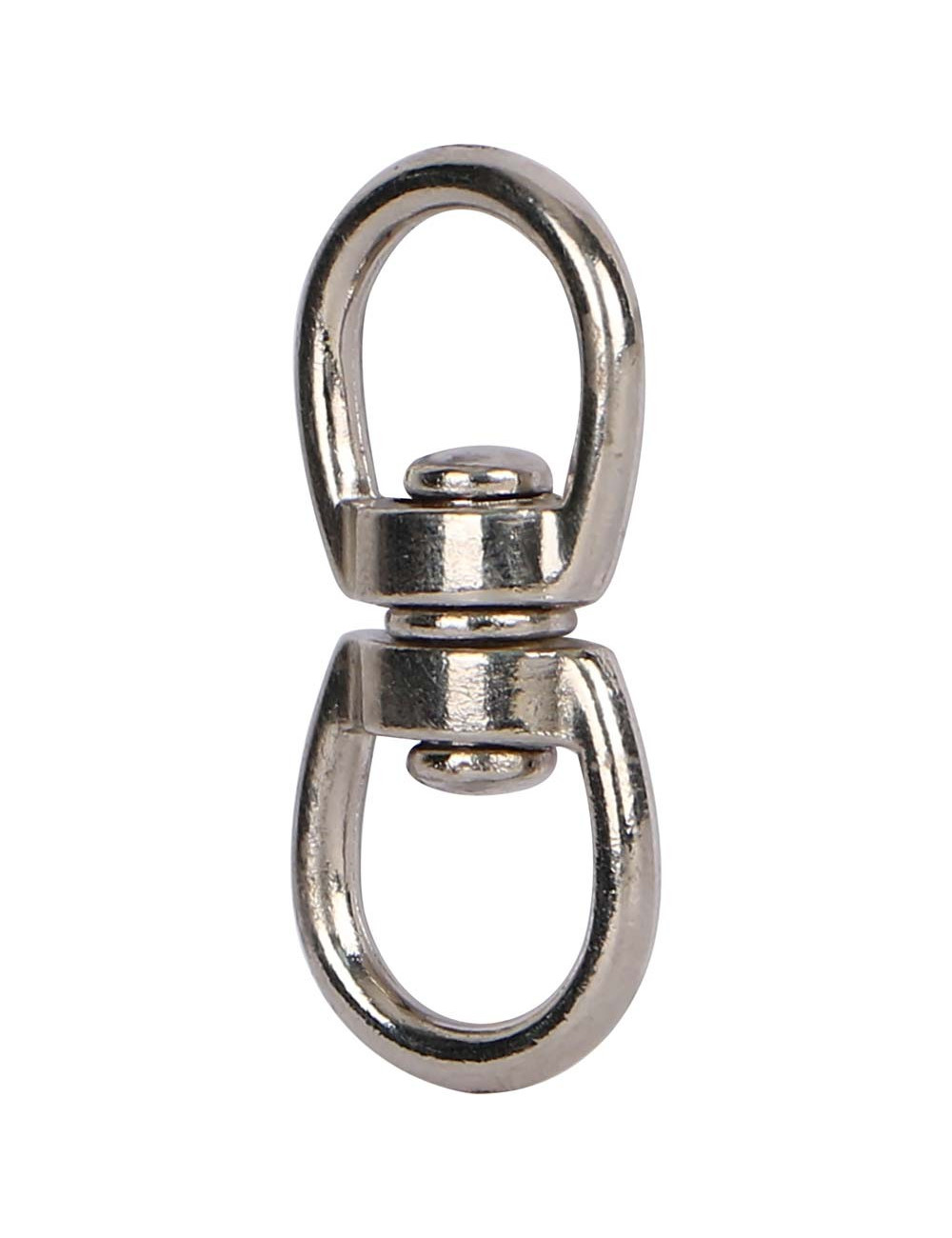 NICKEL PLATED SWIVEL EYE & EYE 2.5 x 35 MM