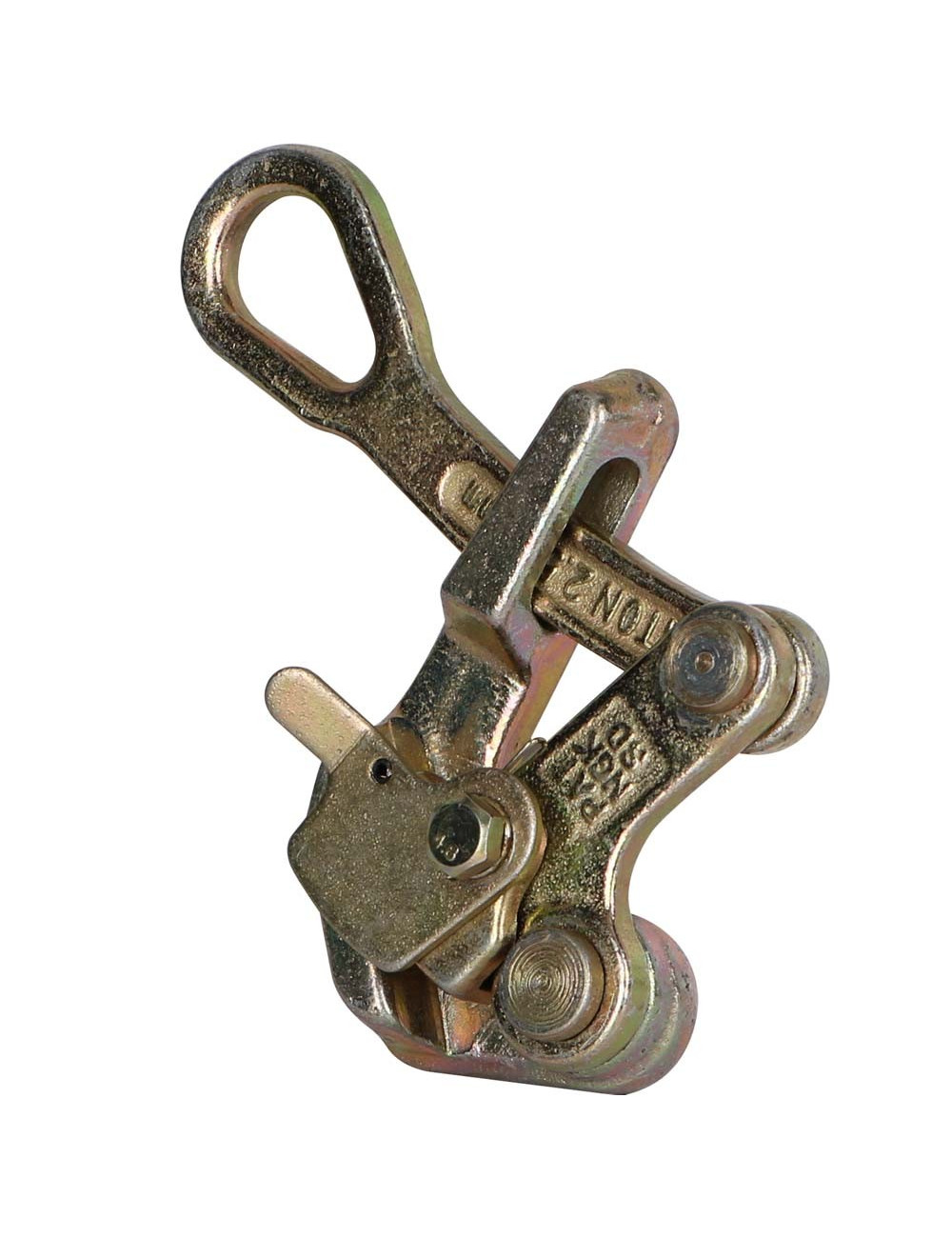 GALV. YELLOW WIRE CABLE GRIP 1 TON