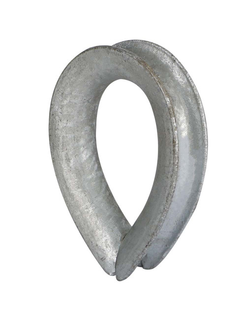 GALVANIZED STANDARD TYPE THIMBLE 1"