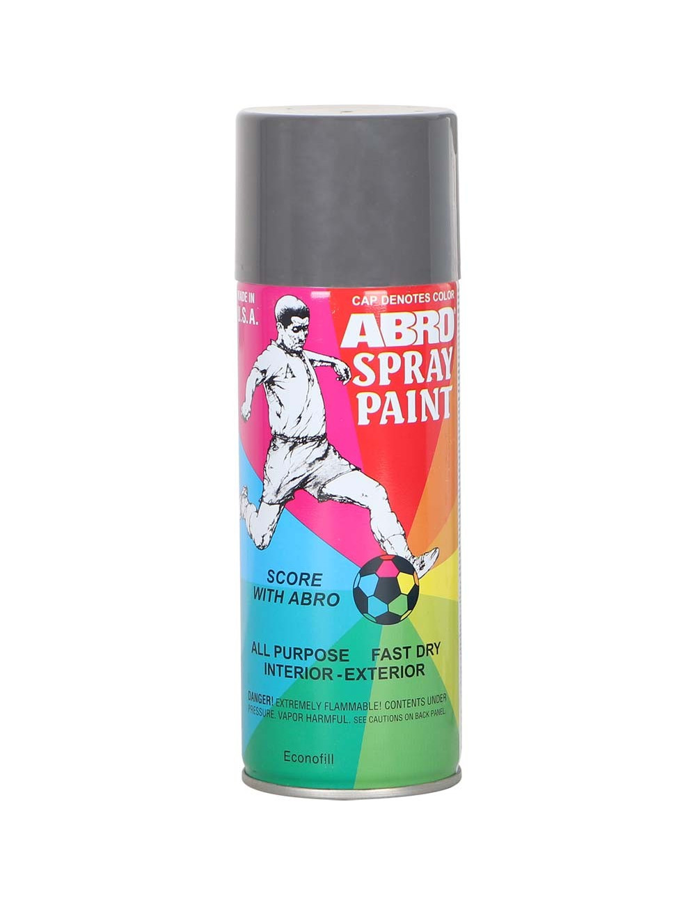 ABRO SPRAY PAINT 084 MACHINE GREY