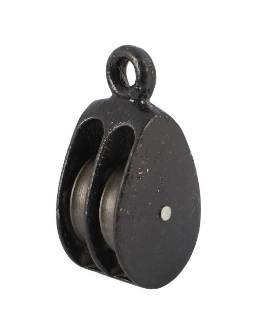 P0206 DOUBLE STEEL PULLEY 2"