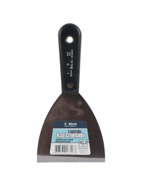 SCRAPER WITH PLASTIC HANDLE