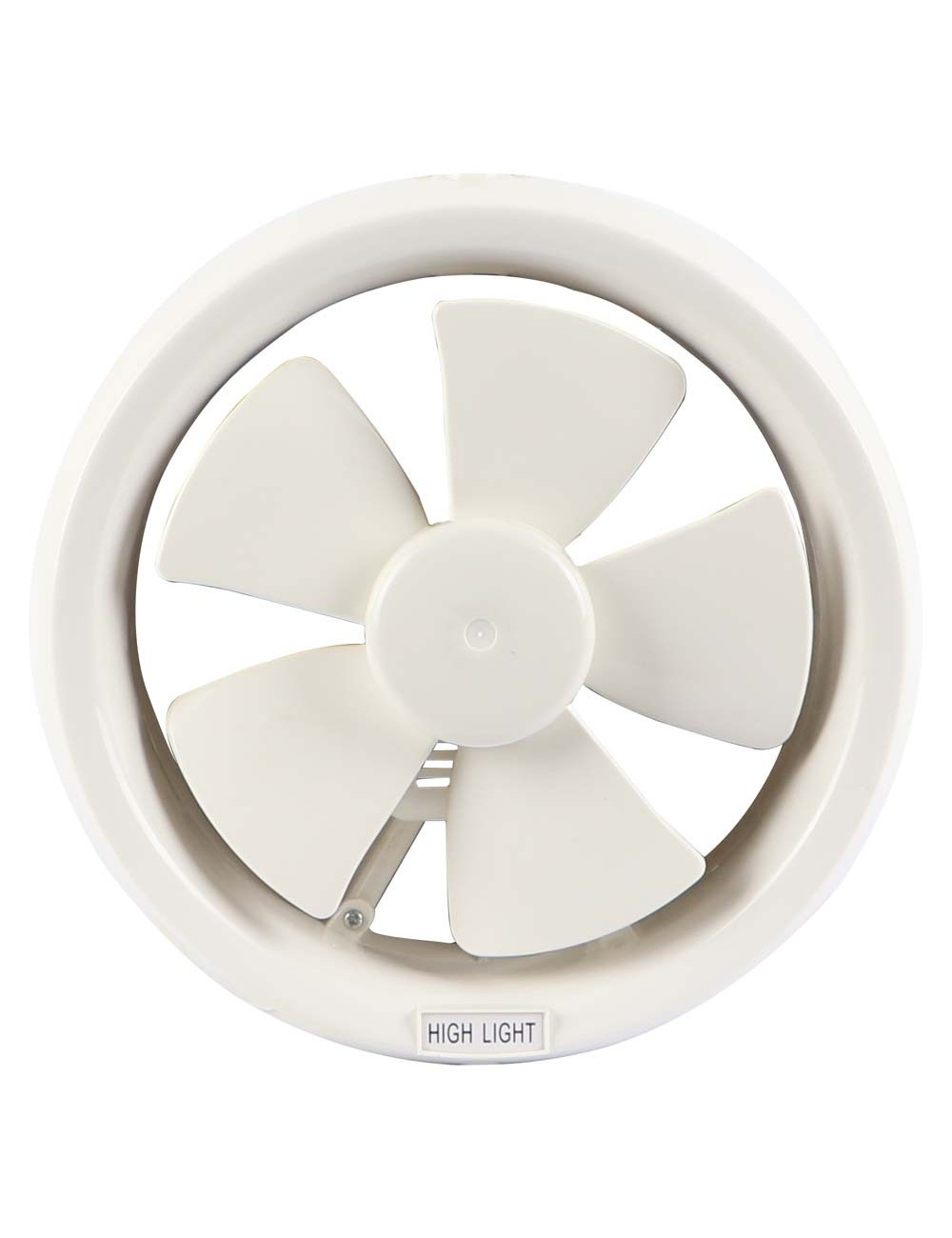 ROUND PLASTIC VENTILATION FAN 8"