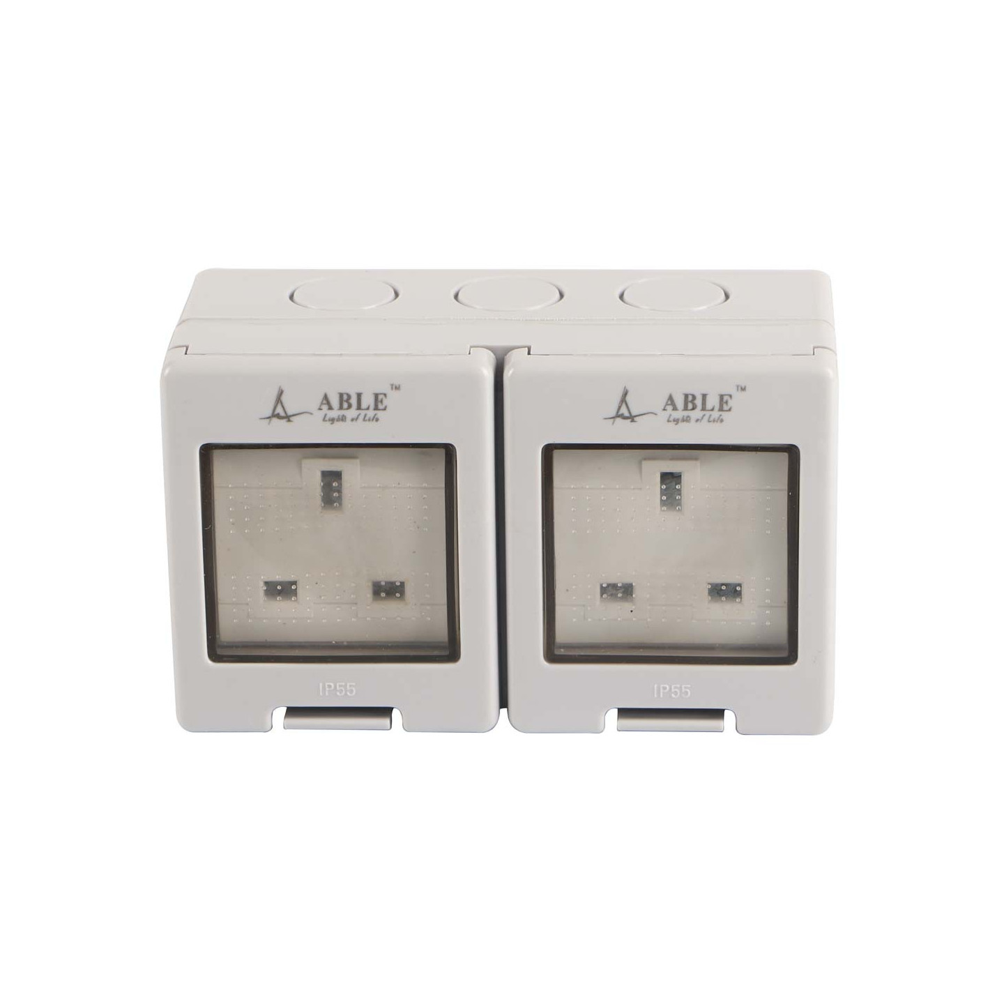 WATERPROOF SOCKET DOUBLE 13 AMP