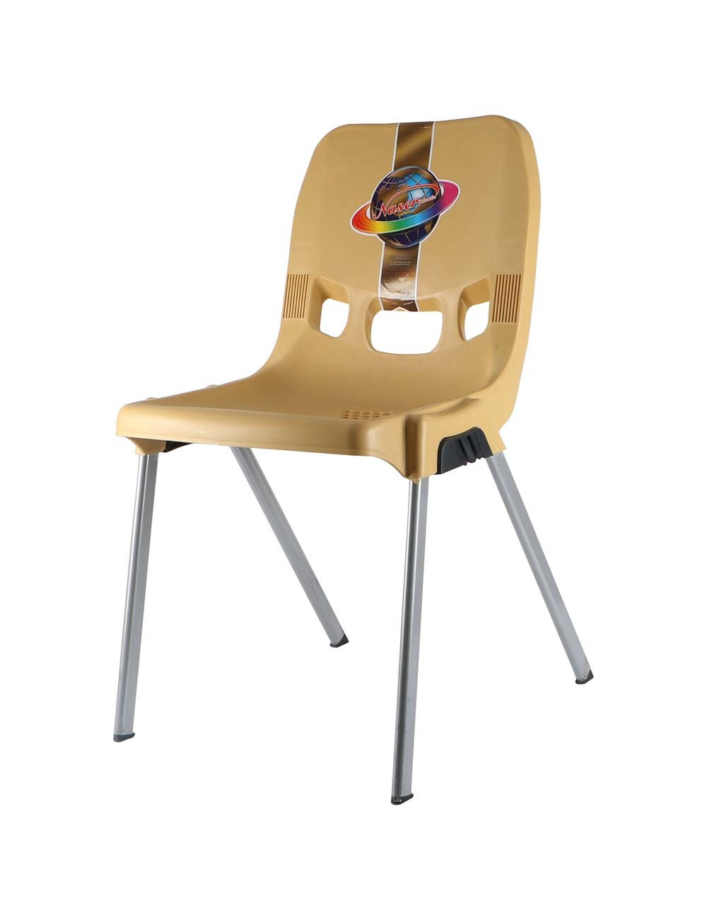 880 NASER PLASTIC CHAIR STEEL LEG