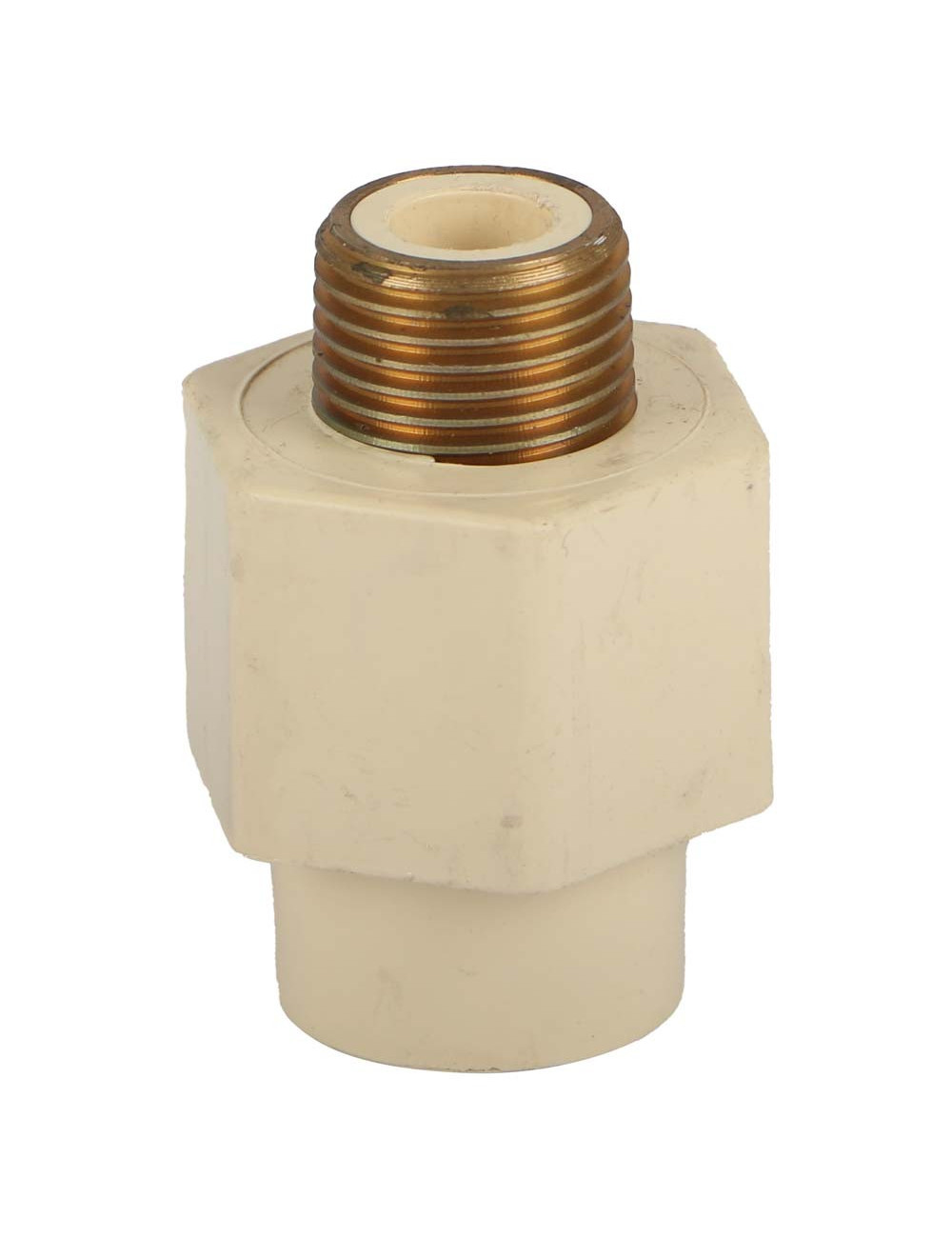 PVC ADAPTOR MALE BRASS THREAD 1/2"
