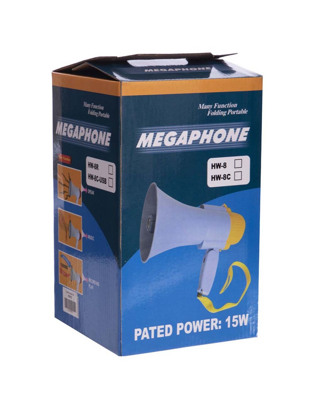 HW-8C MEGAPHONE 6V