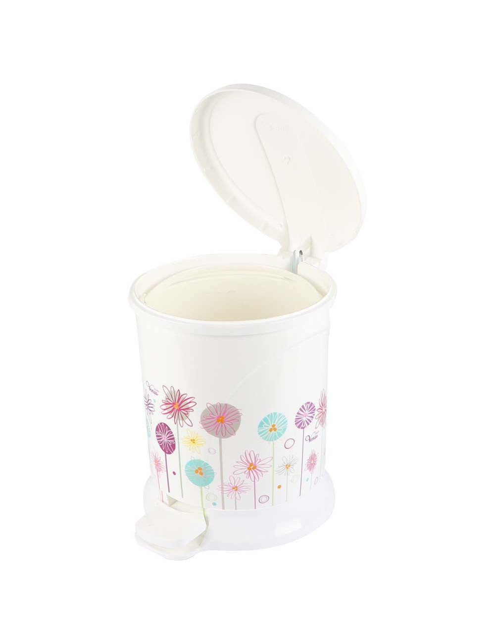 A140 MEDIUM SIZE PLASTIC TRASH BIN WITH PEDAL