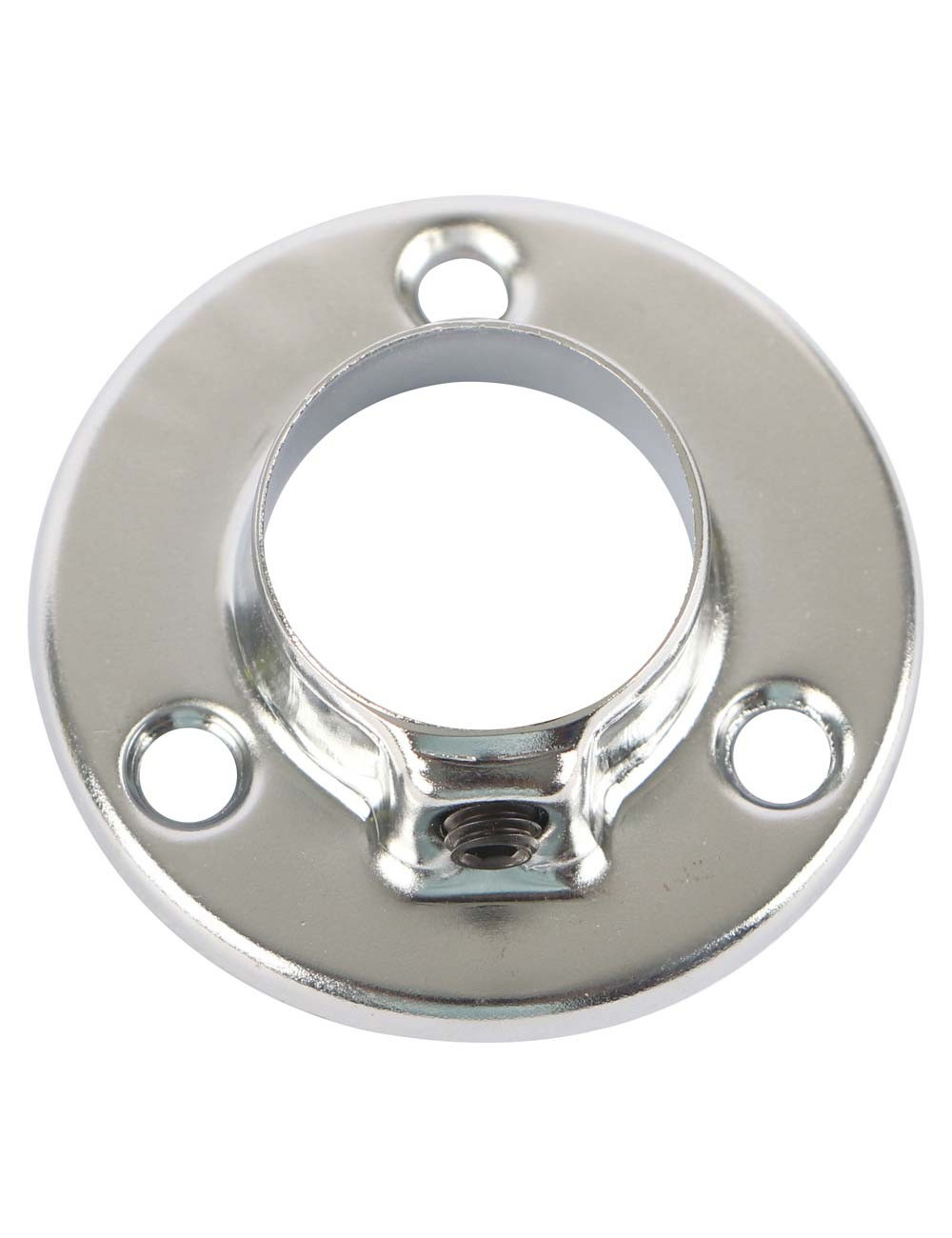FLANGE ZINC FOR CURTAIN PIPE 1"