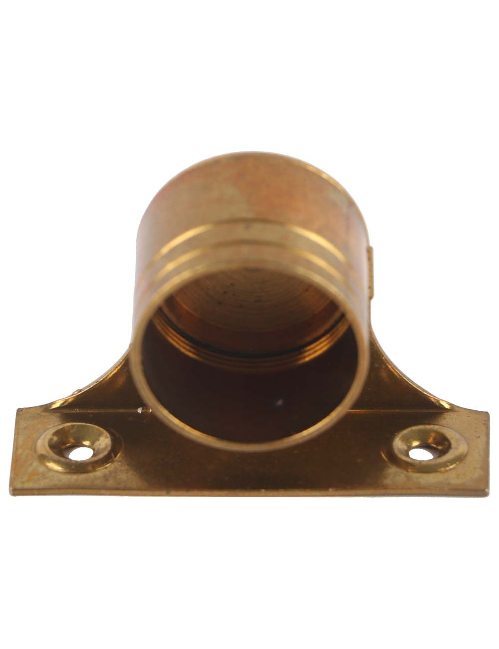 BRASS CURTAIN PIPE CUP 1"