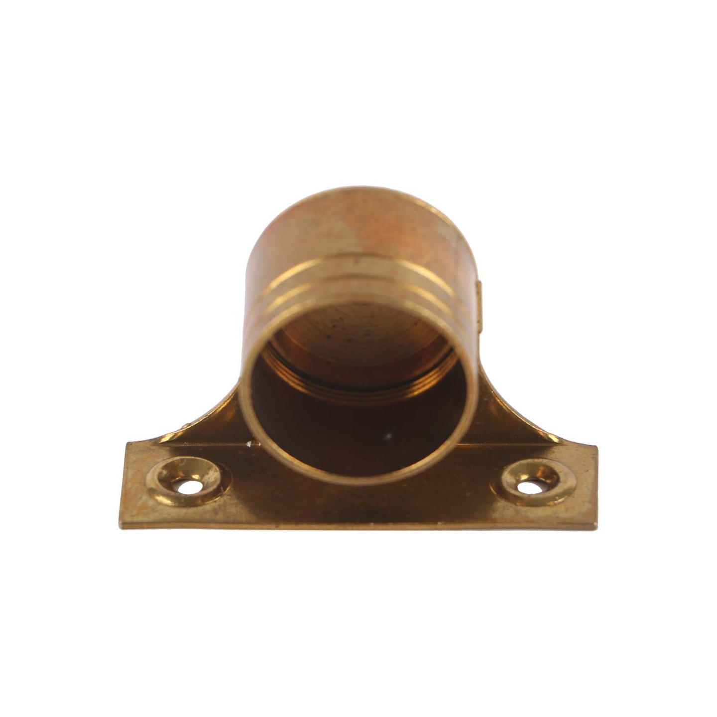 BRASS CURTAIN PIPE CUP 1"