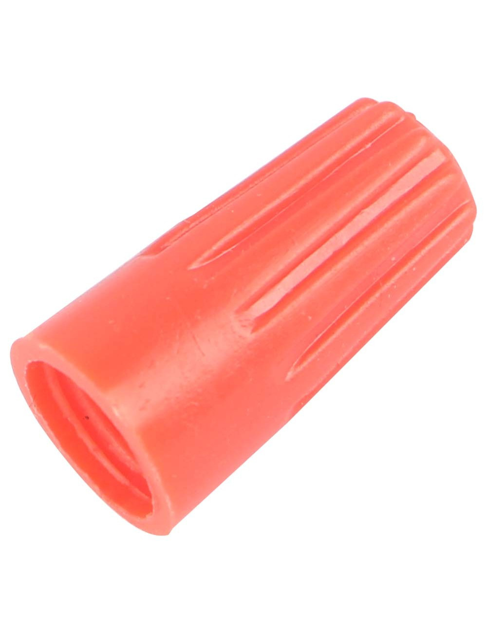 JAS P73 SPIRAL END CONNECTOR ORRANGE 100PCS