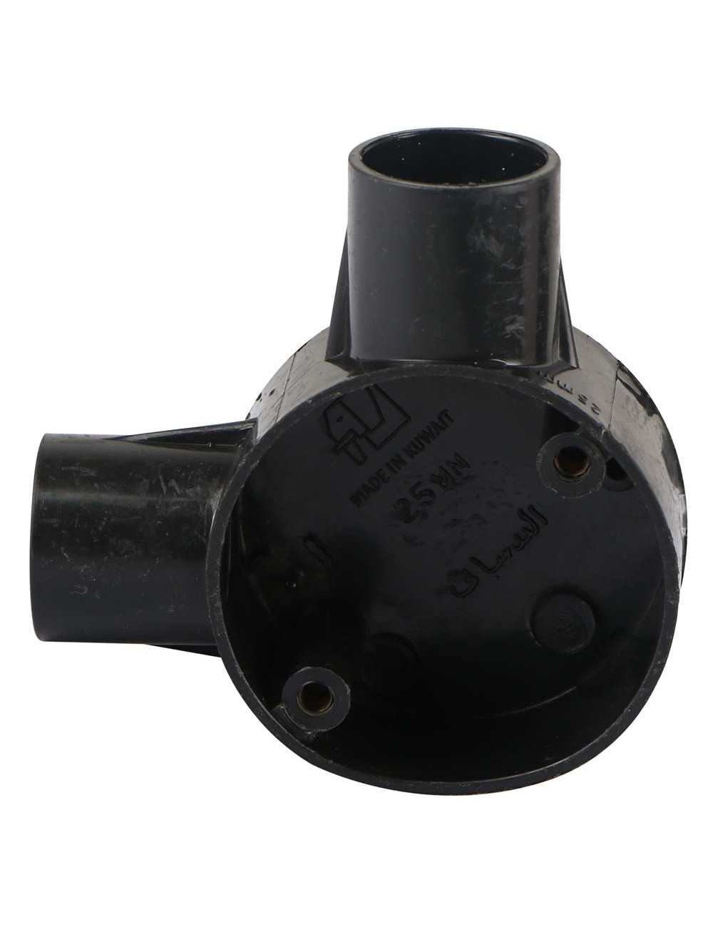 PLASTIC ROUND BOX 2 WAY X "1