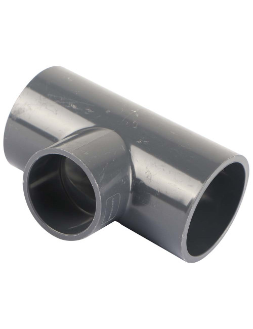 PVC ADOPTER TEE GREY 2" x 1.1/2"