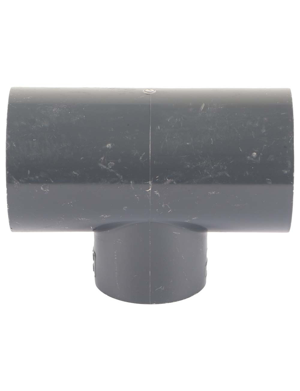 PVC ADOPTER TEE GREY 2" x 1.1/2"