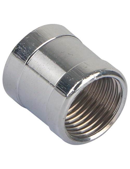 CHROME COUPLING 1/2"