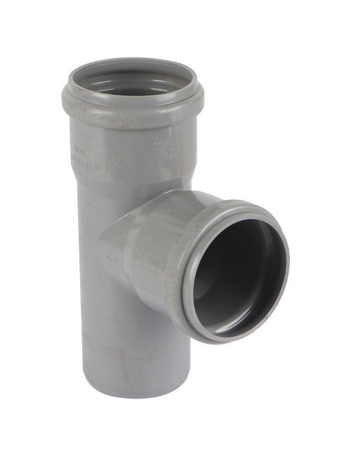 DRAINAGE TEE WITH RUBBER 3"