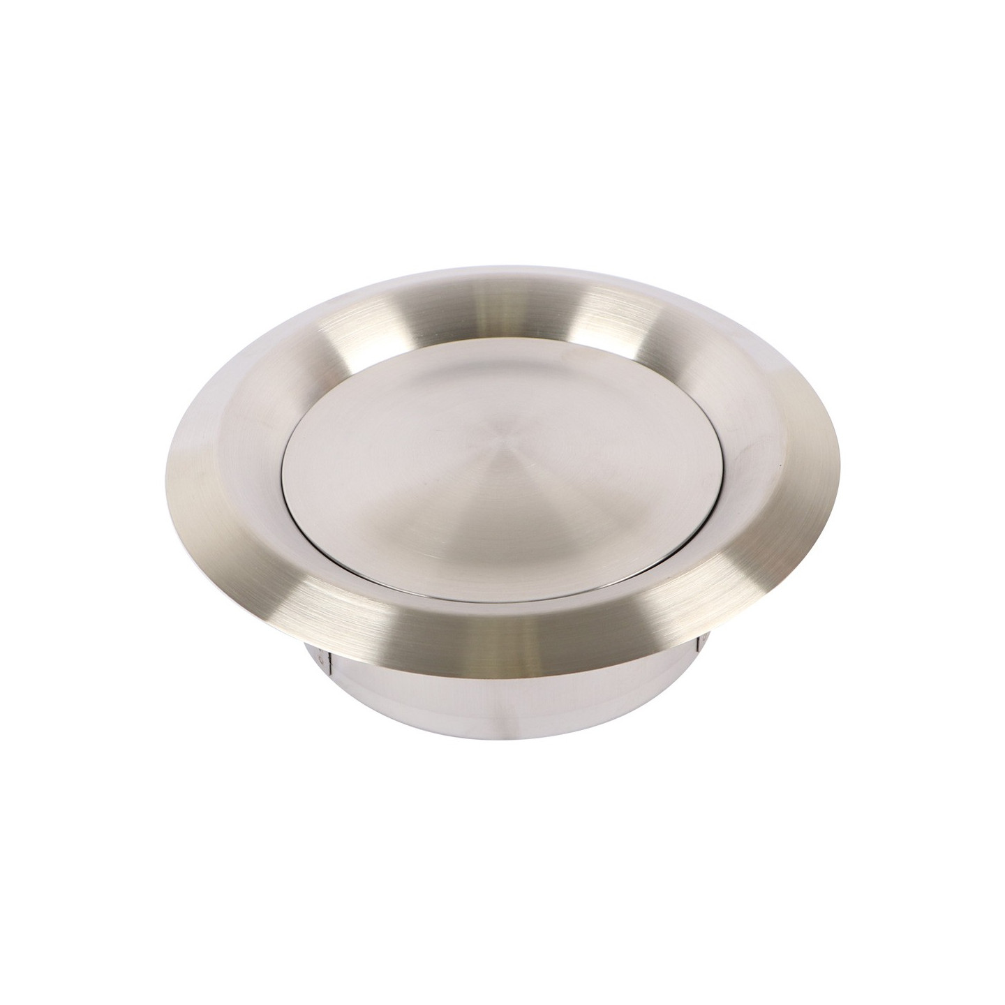 SS-VS S.S ROUND EXTERNAL VENT LOUVER 150 MM