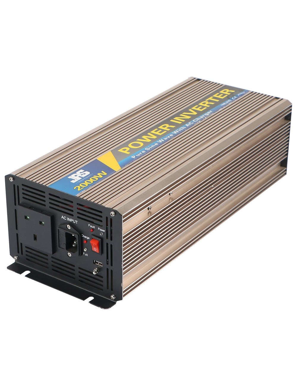 PURE SINE WAVE INVERTER WITH CHARGER 12V DC 2000W