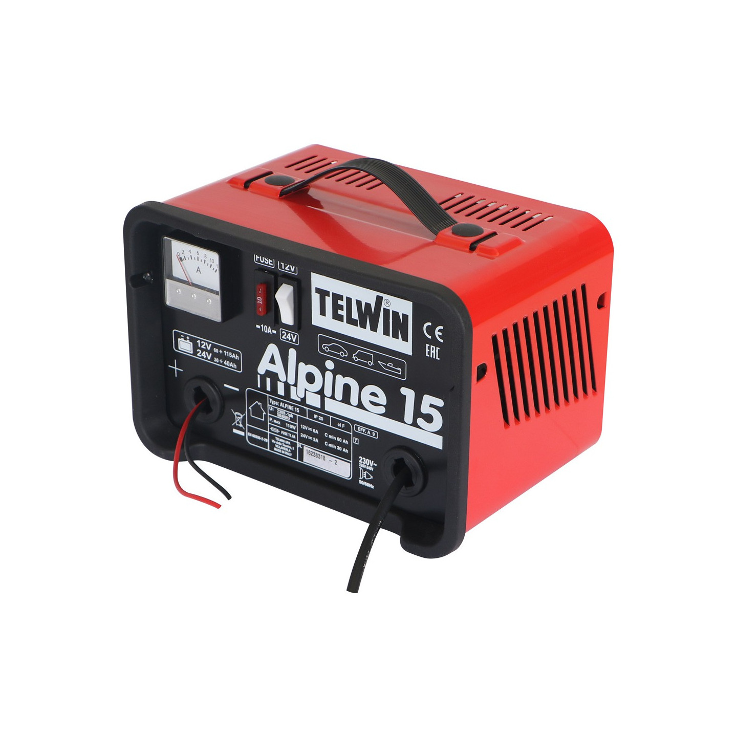 ALPINE 15 BATTERY CHARGER 12/24V