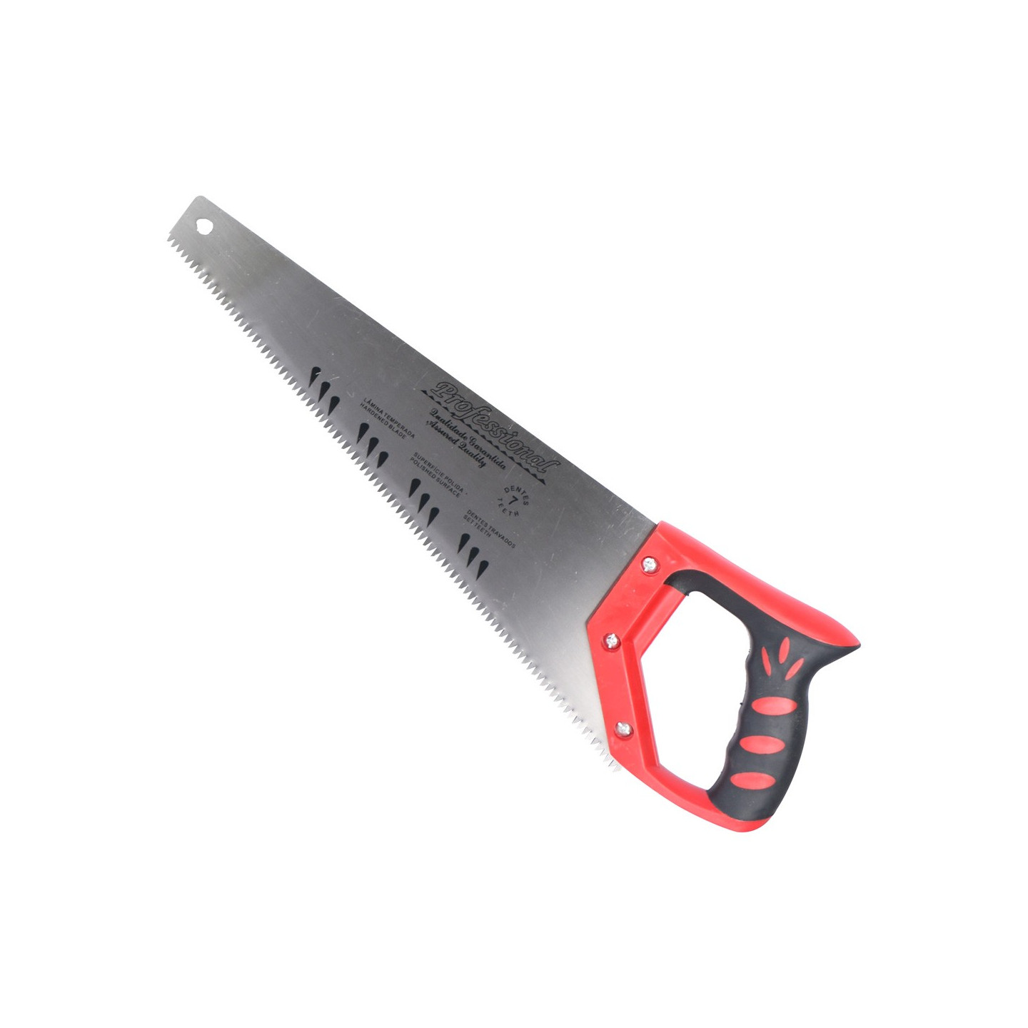 DT1701 WOOD HAND SAW YELLOW PLASTIC HANDLE 16"