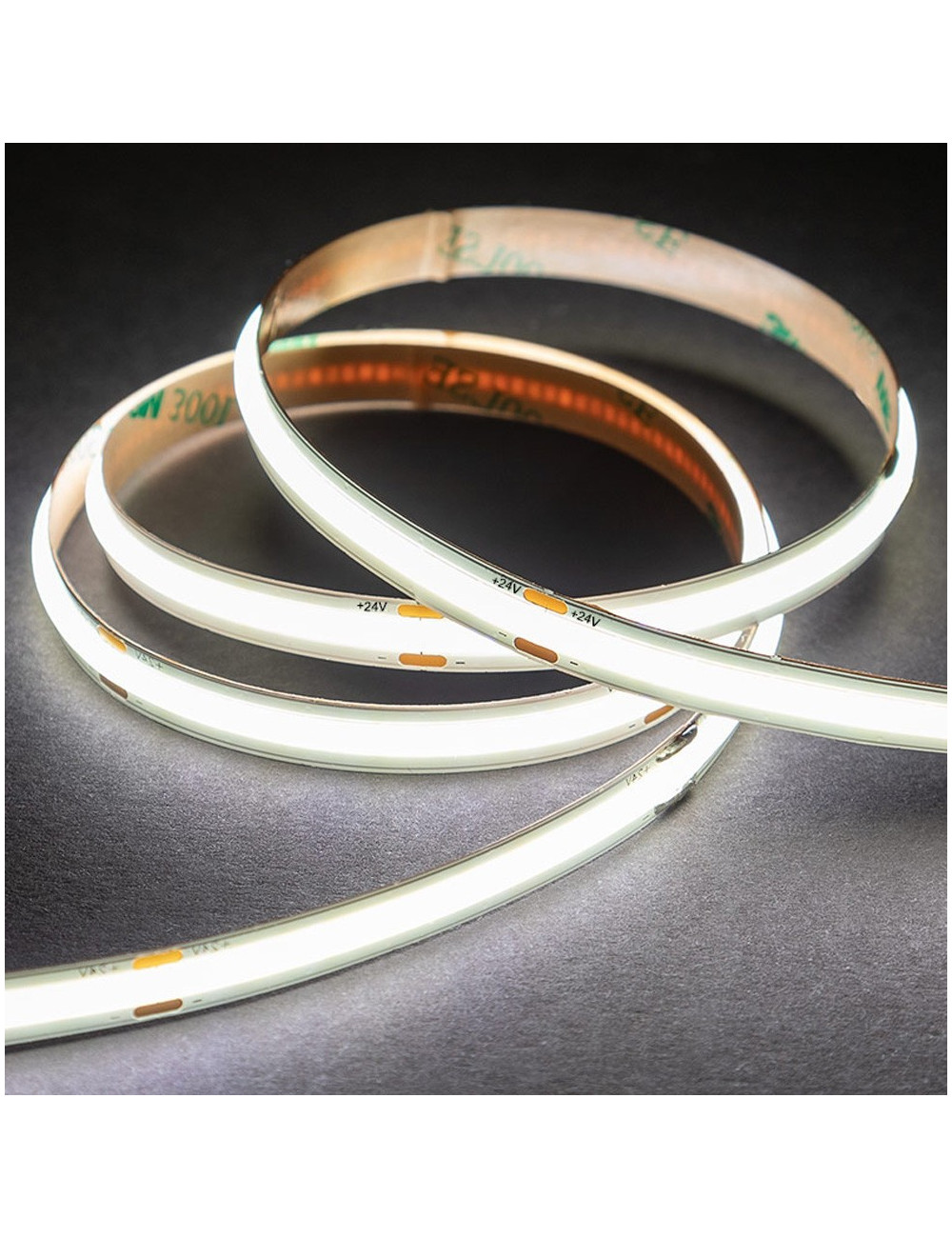 COB STRIP LIGHT 10MTR 24V DC YELLOW