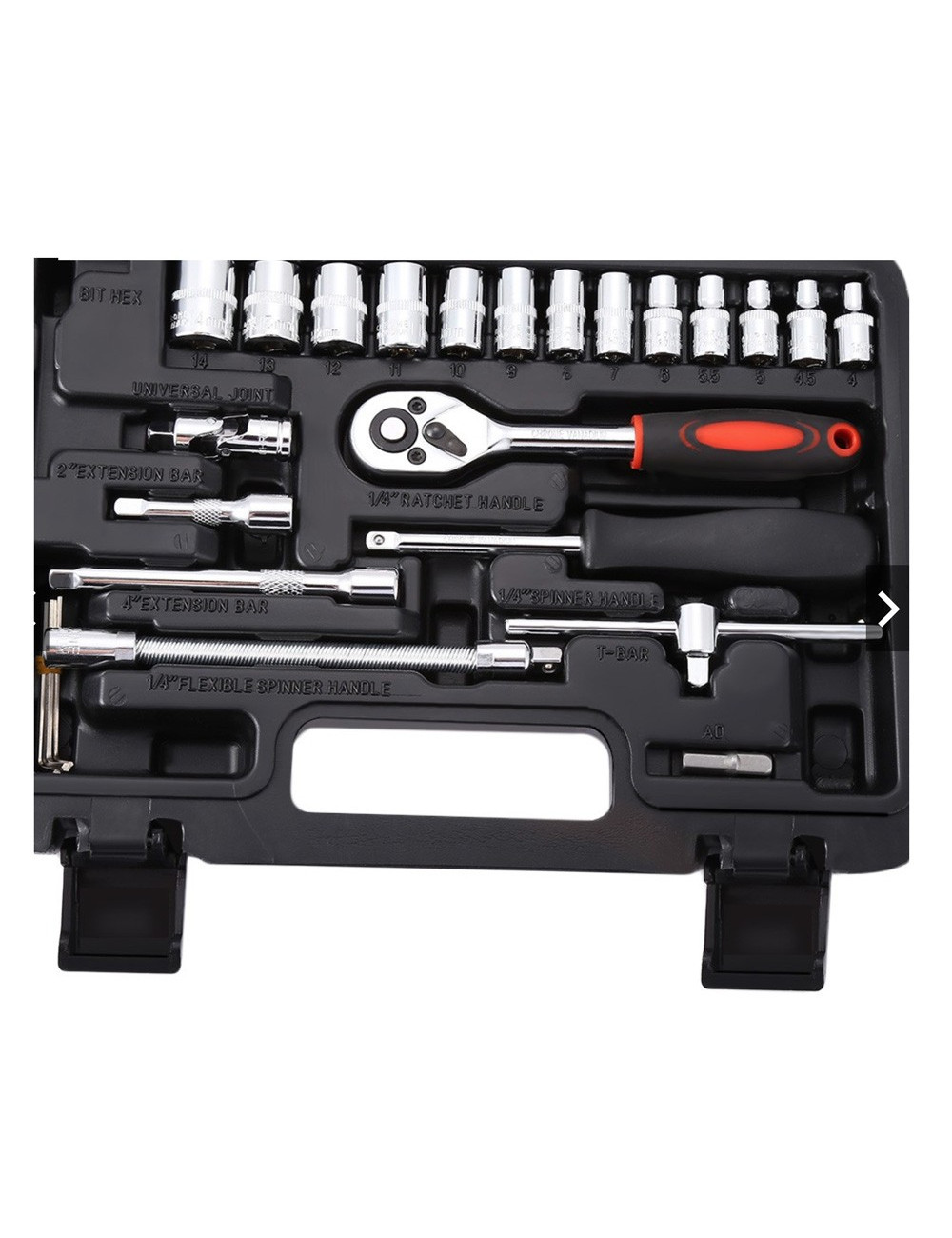 1/4 SLEEVE KIT 24 TOOTH RATCHET 54 PCS/SET