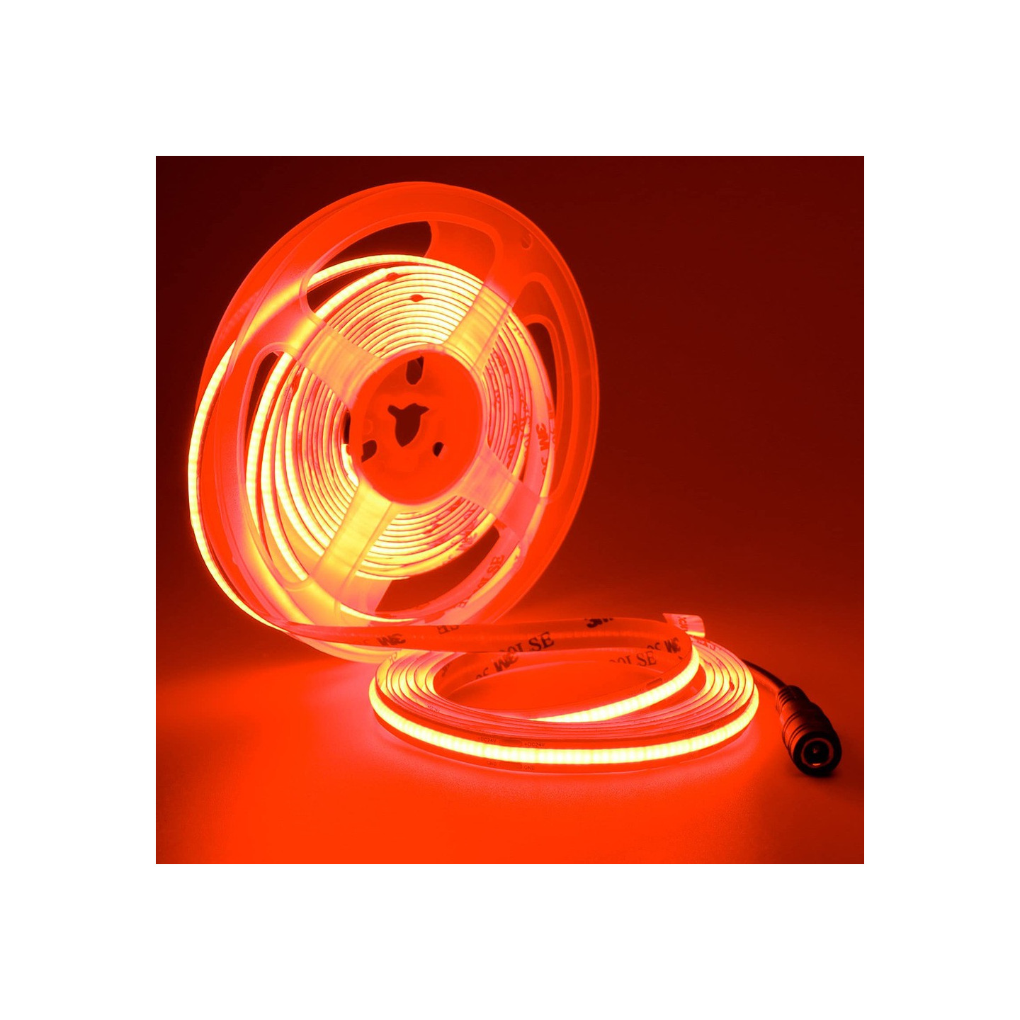 COB STRIP LIGHT 5MTR 12V DC RED
