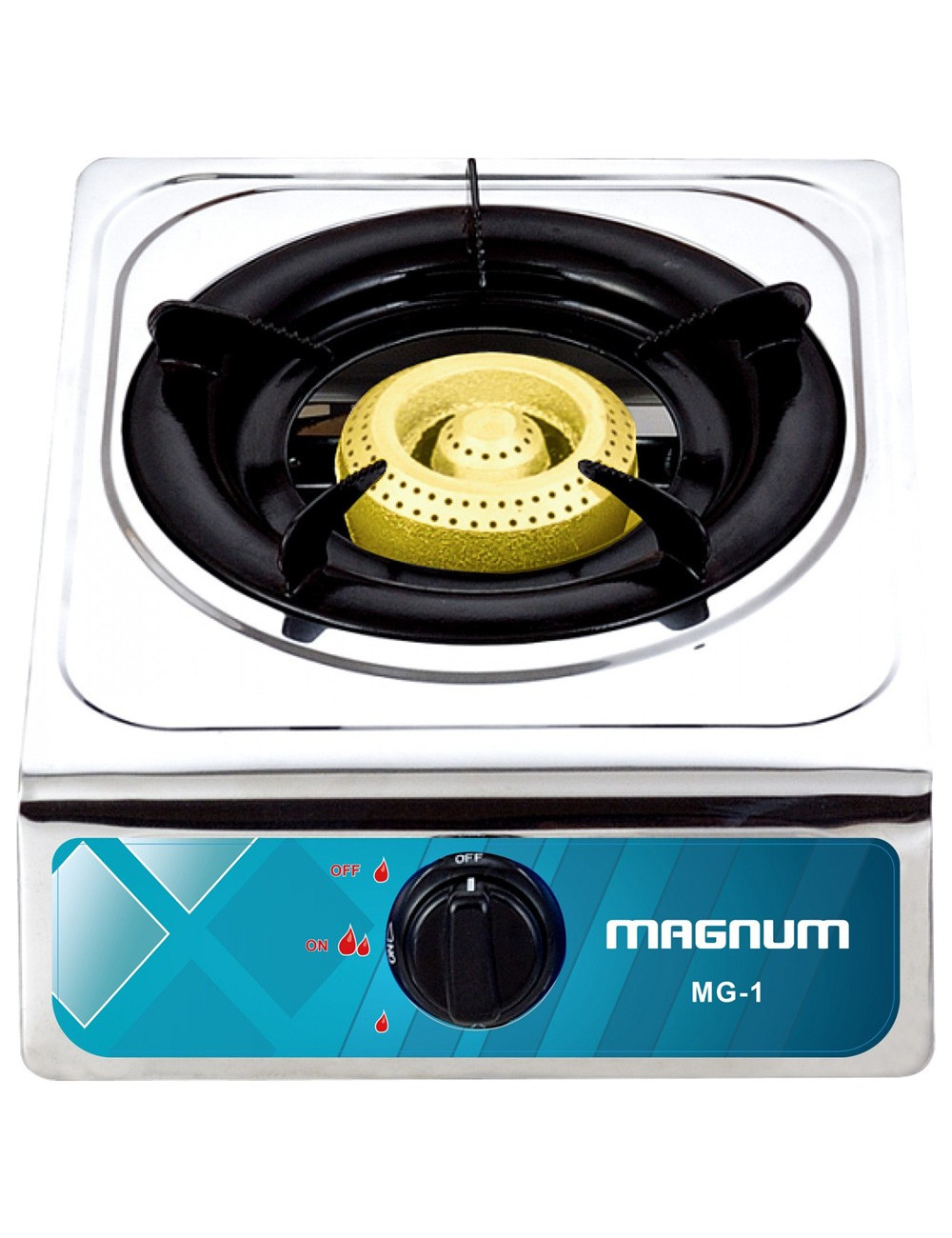 MG-1 MAGNUM SINGLE BURNER STEEL GAS STOVE