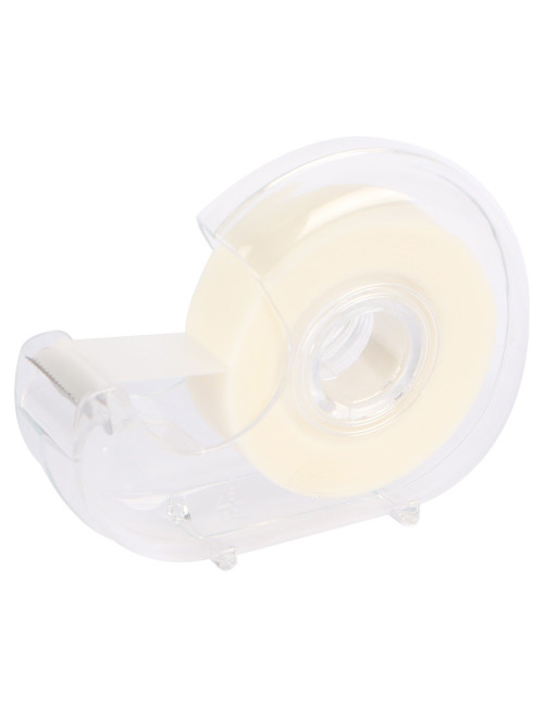 INVISIBLE TAPE WITH DISPENSER 3/4" X 33 MTR