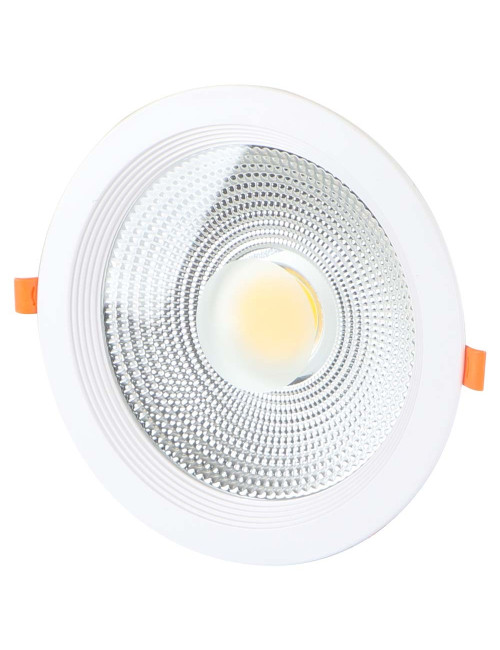 LED ROUND BULB YELLOW 30W