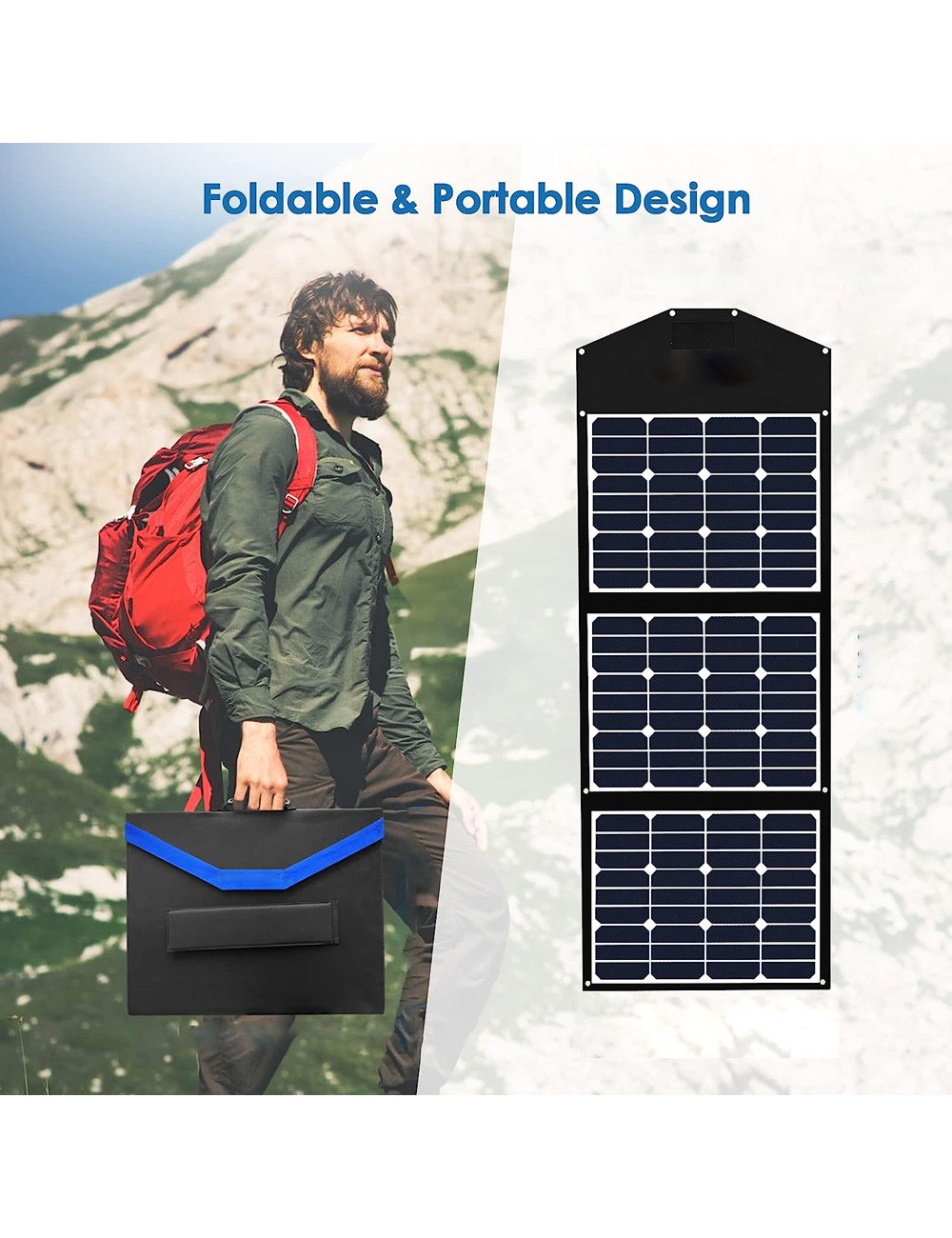 35-2-6510 FOLDABLE SOLAR PANEL 120W