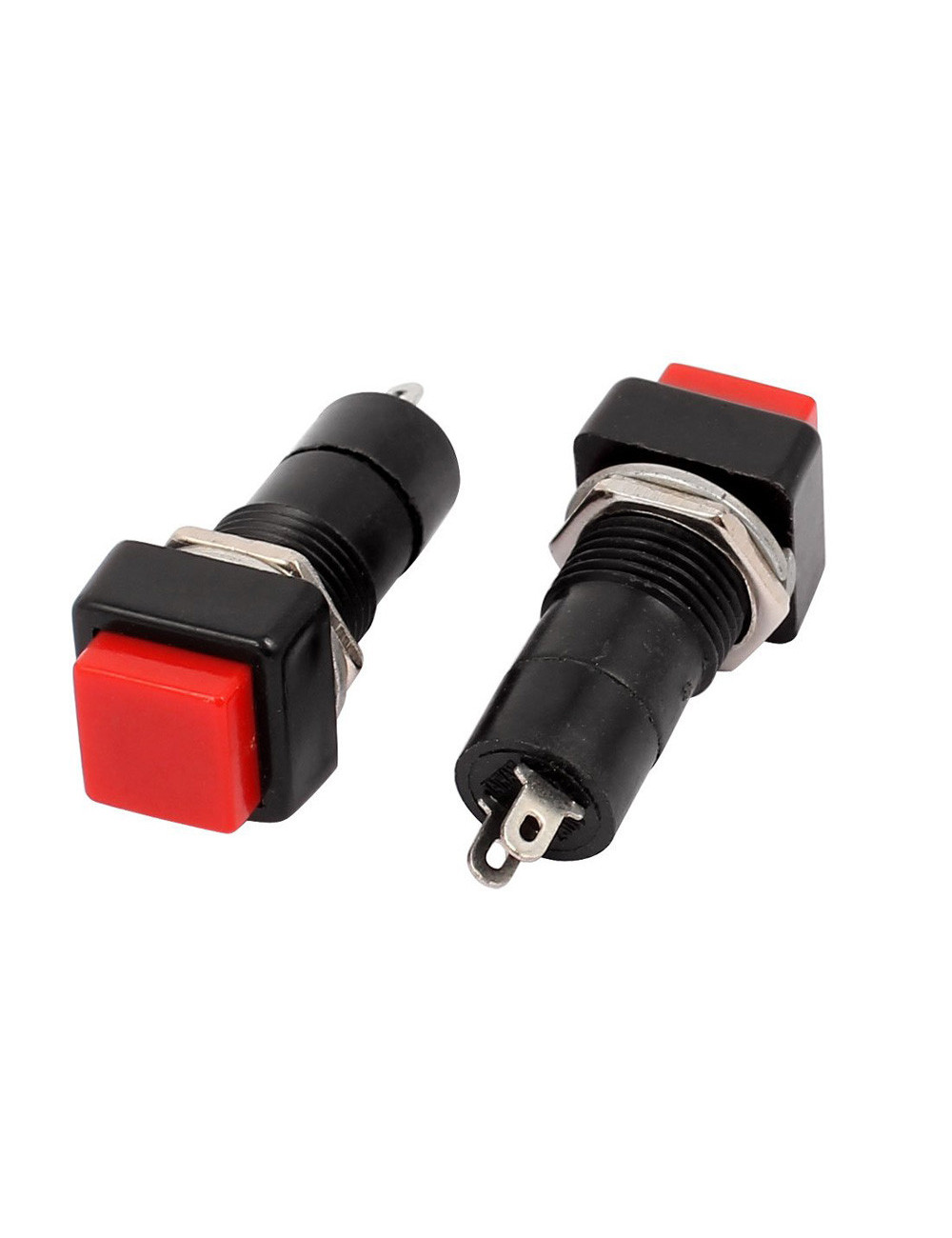 LFSW17/18RED MACHINE SWITCH SQUARE ON/OFF RED 2 PIN 3A