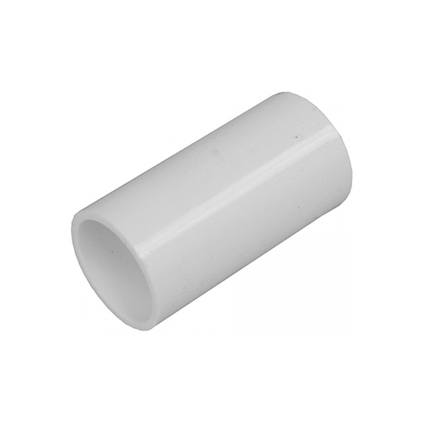 KHARAFI PLASTIC ELECTRIC FITTING JOINT COUPLER 3/4 (WHITE)