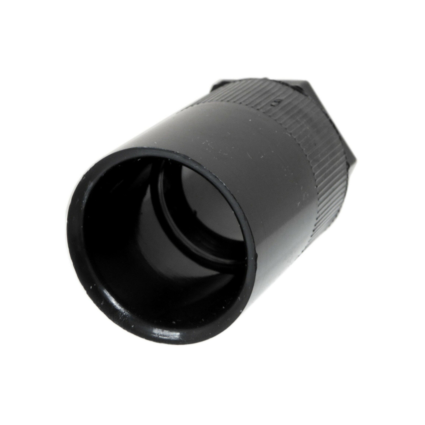 KHARAFI ELECTRIC FITTING ADAPTOR BLACK 1-1/2"