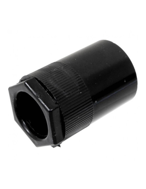 KHARAFI PLASTIC ELECTRIC FITTING ADAPTOR 2" BLACK
