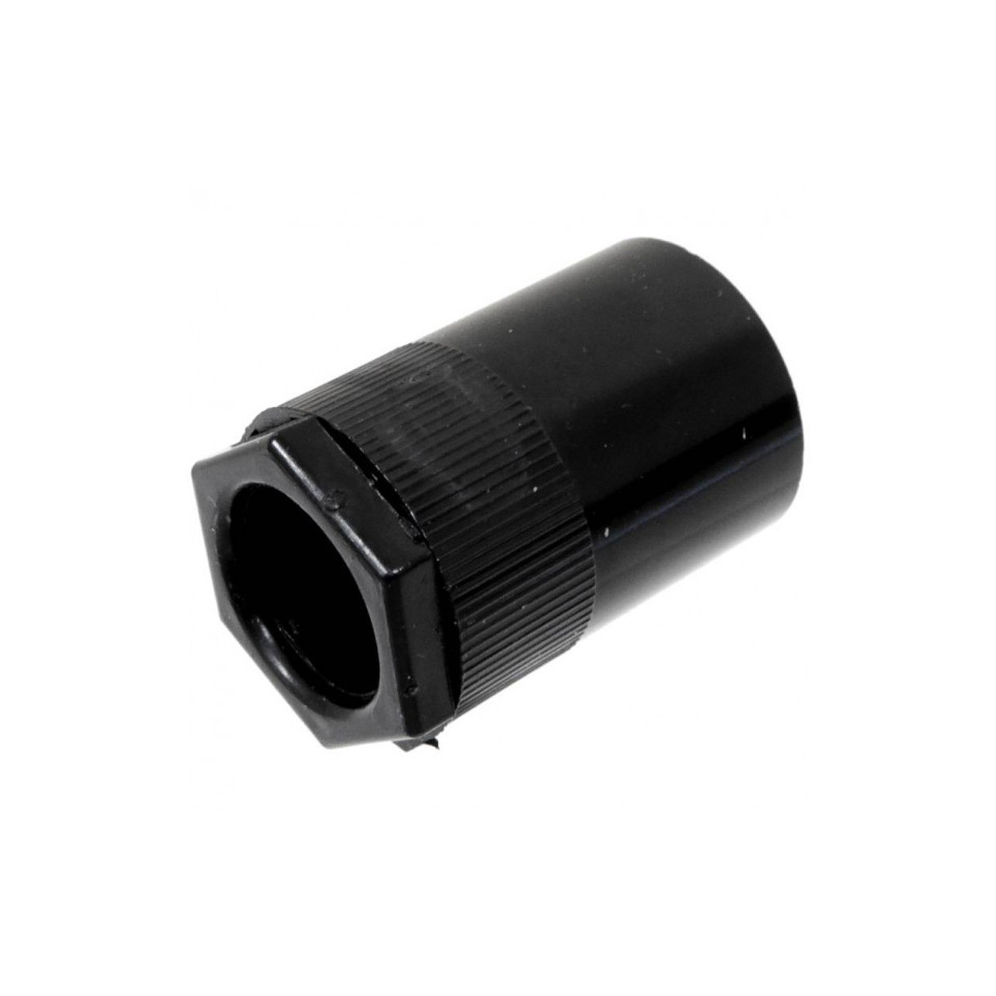 KHARAFI PLASTIC ELECTRIC FITTING ADAPTOR 2" BLACK