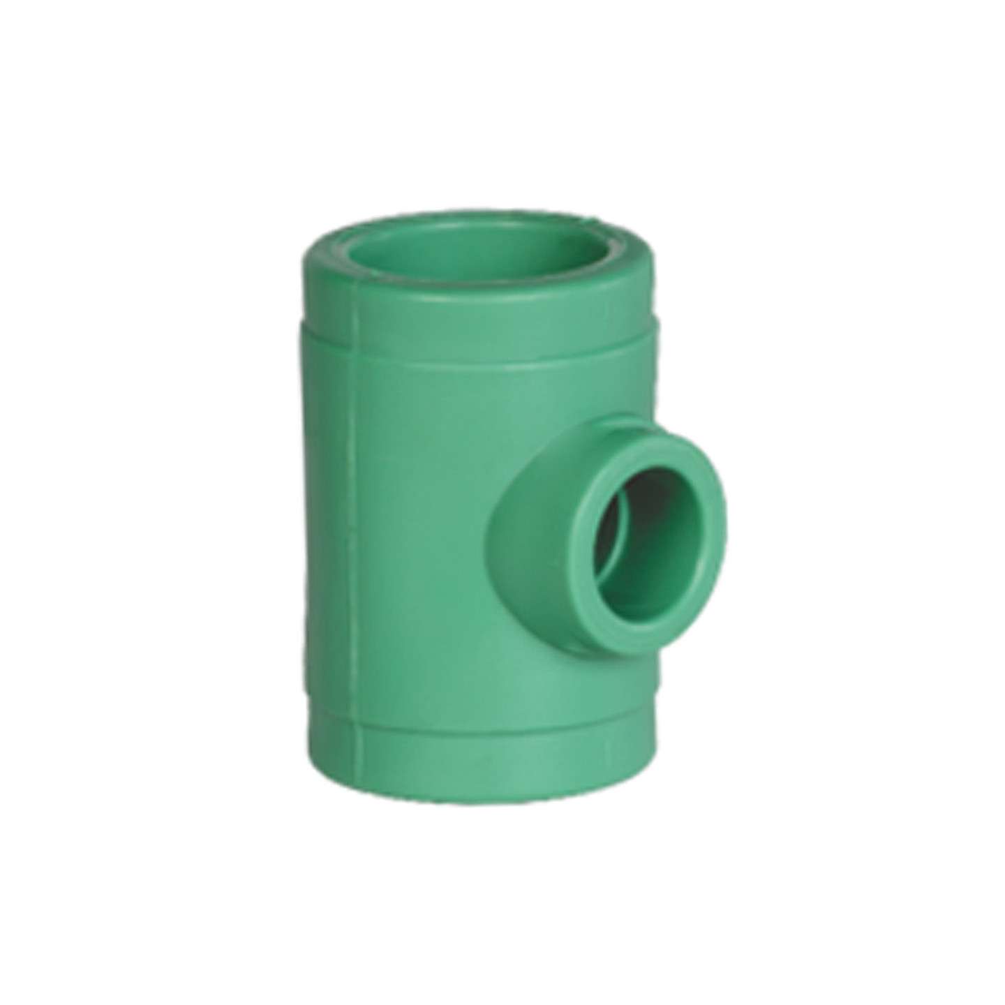 PVC ADOPTER TEE GREEN 3/4" x 1"