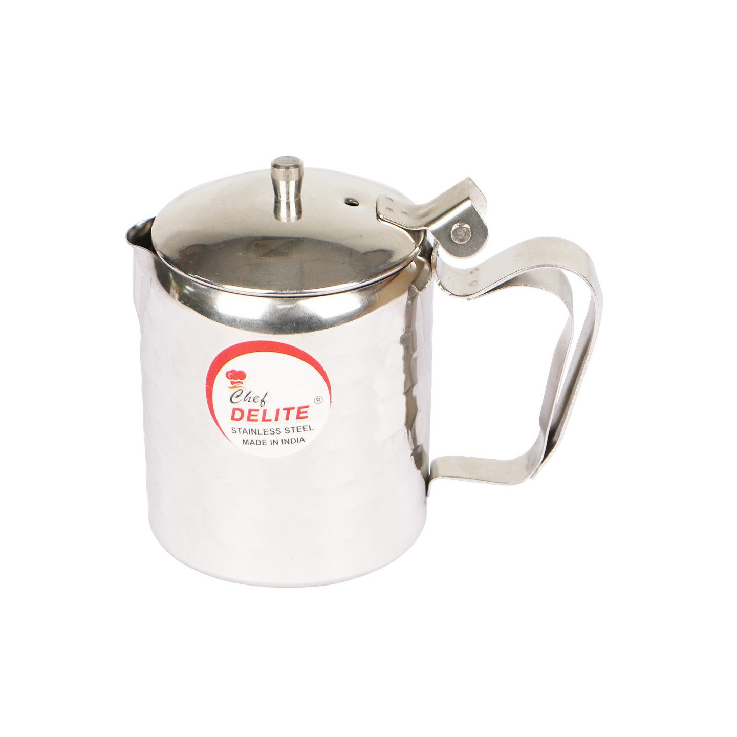 Hammered Stainless Steel Coffee Pot -230 Ml