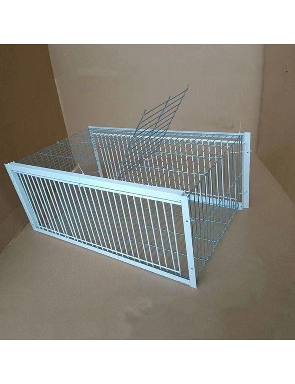 LM-17 PIGEON TRAP CAGE 2 DOORS 100 X 60 X 26CM