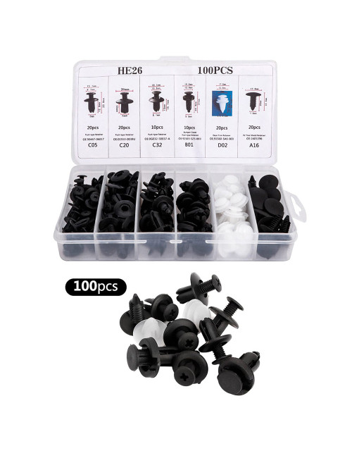 CAR CLIP 100 PCS PACKET