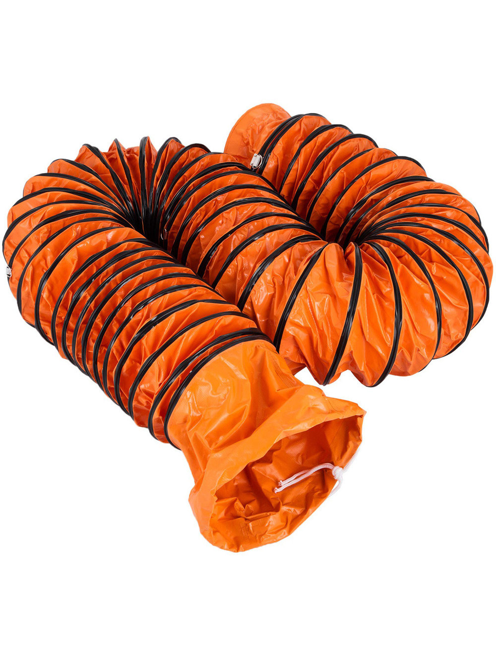 FLEXIBLE PVC DUCT HOSE FOR BLOWER FAN 18" x 5 MTR