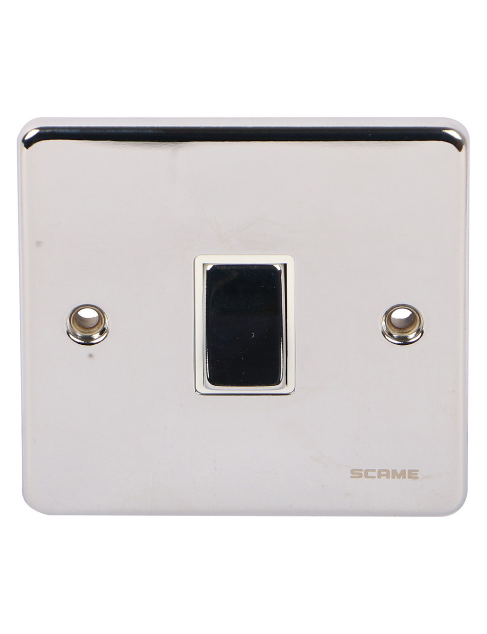 PCW SCAME MODERNA SINGLE SWITCH CHROME