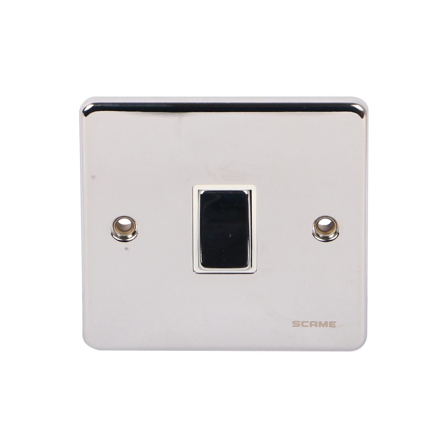 PCW SCAME MODERNA SINGLE SWITCH CHROME