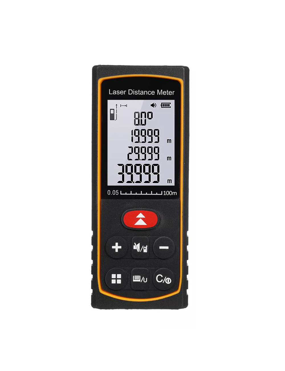 JAS-DC100 LASER DISTANCE METER 100M WITHOUT BATTERY