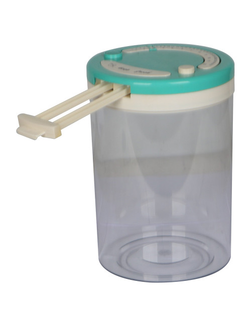 ROUND PLASTIC STORAGE BIN